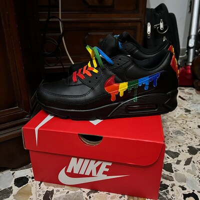 Nike Air Force 1 Panda custom - Etsy France