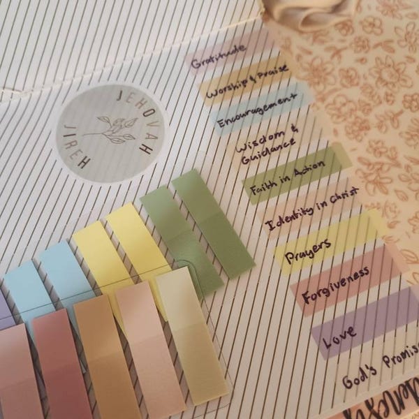 The Cute PET Index Sticky Tab - Etsy