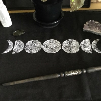 Phases of the Moon Altar Cloth - Etsy