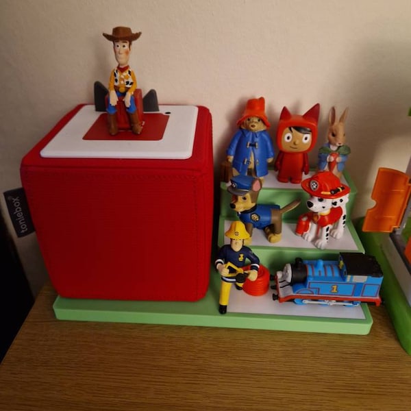 Tonie Box Docking Station Figure Storage Tonie Figure Holder Toniebox ... Tonie Box Docking Station Figure Storage Tonie Figure Holder Toniebox ...