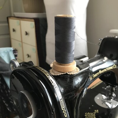 Wooden Adapter for Large Spool of Thread - Etsy