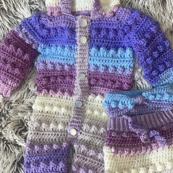 Bobbi Baby Romper One Piece Jumpsuit Crochet Pattern in Sizes Preemie ...
