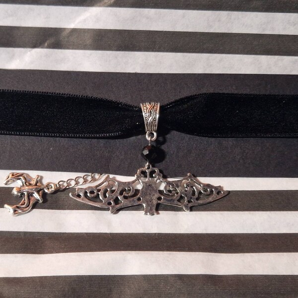 Vampire Bite Choker Necklace - Silver Choker - Gothic Slay Choker ...