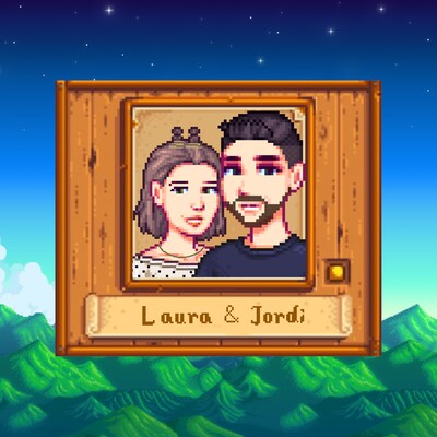 Custom STARDEW VALLEY Portraits Personalized Stardew Valley - Etsy