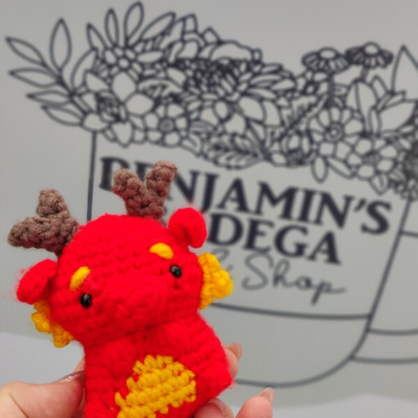 PDF Pattern: Loong the Chubby Dragon - Etsy