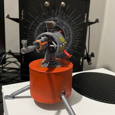 Rust Game 3D Printed Auto Turret Customisable Name - Etsy