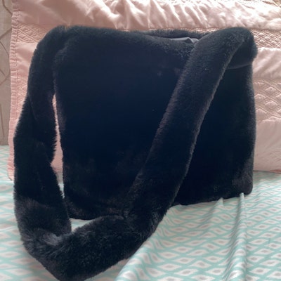 Fluffy Ivory Mini Bag Classic 90'S Mini Bag - Etsy