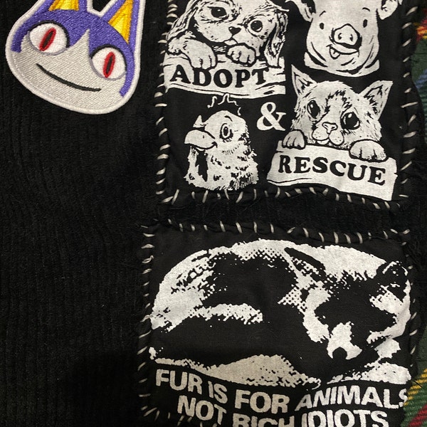 ADOPT and RESCUE Lots of Animals PATCH Super Cute I Mean Look at That ...