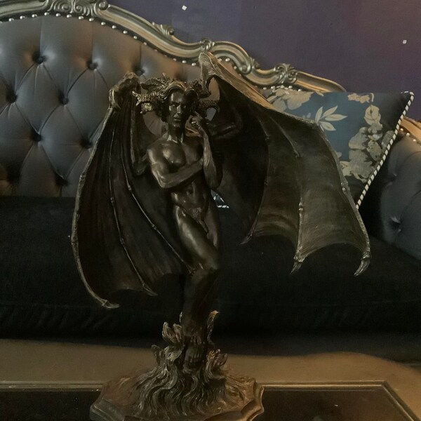 Lucifer Morning Star Statue | Mythological Deities Figurine | Fallen ...