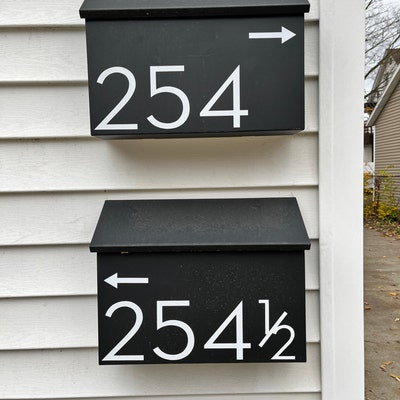 Right & Left Arrow Vinyl Decal Sticker Business Door Window Enter Exit ...