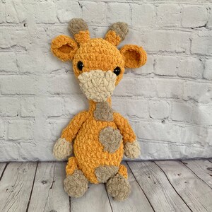 Pattern: Griffie the Giraffe Snuggler & Stuffie Patterns, Crochet ...