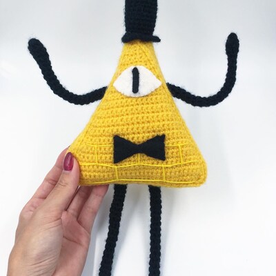Pattern Yellow Triangle, Evil Triangle or Just Bill, Crochet PDF ...
