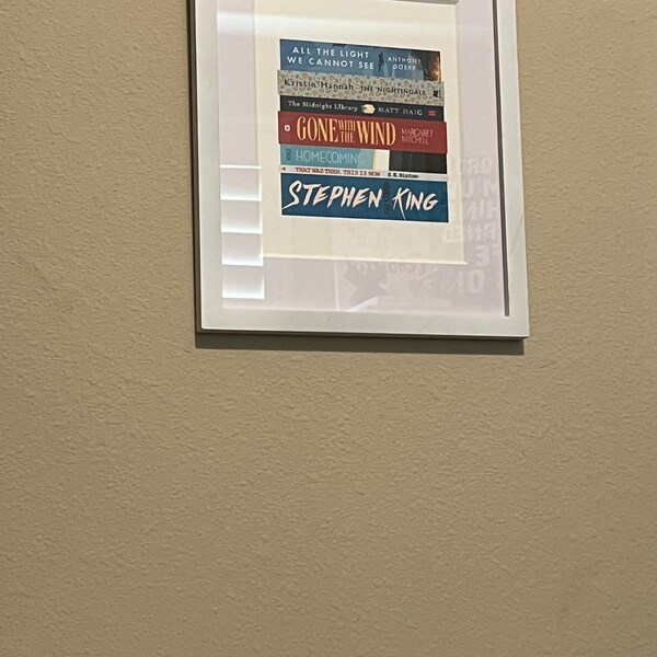 Custom Book Stack Art Print Digital - Etsy Australia