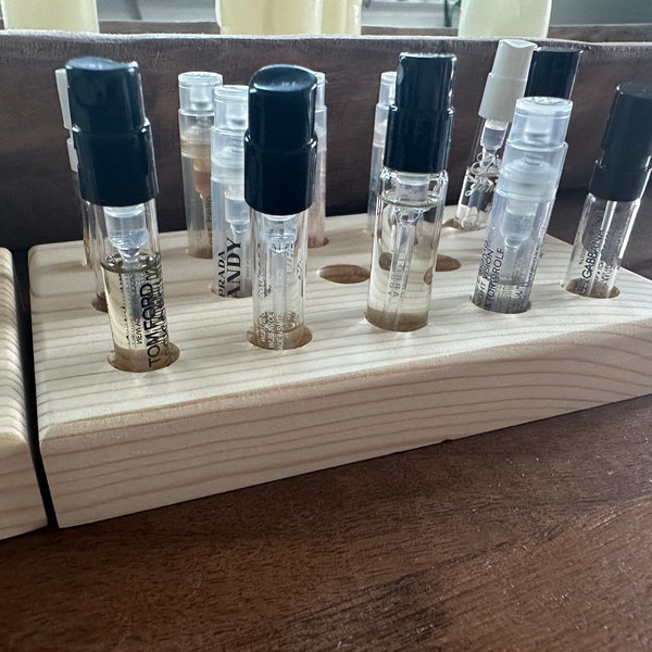 Perfume Sample Holders - Fragrance Organizer - Atomizer Storage - 2-10 ...