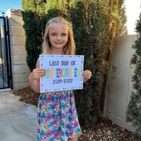 FIRST GRADE 2024-25 SIGN 1st Day of First Grade Sign Start of School ...
