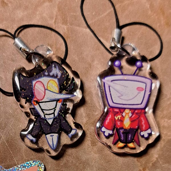 Gabriel Ultrakill Trans Pride Acryllic Keychain - Etsy