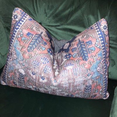 Rug Style Table Runner, Pink Table Runner, Table Runner for Dining Room ...