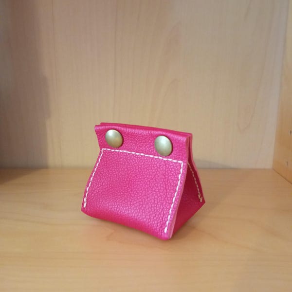 PATTERN for a Small Leather Storage Bag Pattern for Small Leather Bag ...