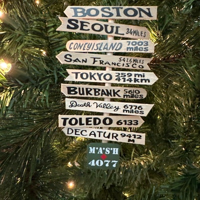 Mash 4077th Sign Post Panels Mash 4077 Garden Decor Wall Hanging - Etsy