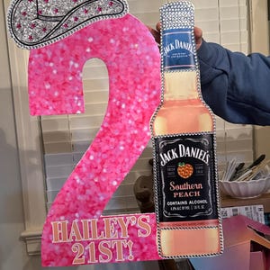 Pink & Preppy Alcohol Bottles Digital Poster 16x20 | Digital Poster ...