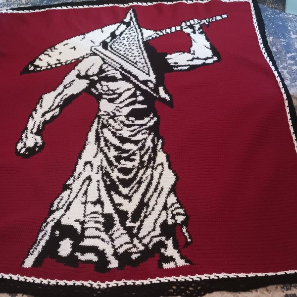 Art the Clown, Terrifier Horror Movie C2C Crochet Graphgan Blanket ...