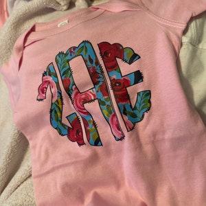 Personalized Youth Monogrammed Sweatshirt, Floral Monogram, Sweaters ...