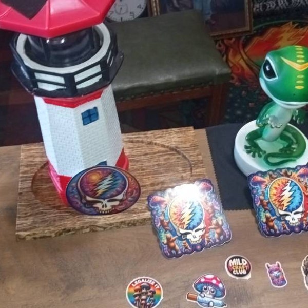 Deadhead Delights: Radiant Grateful Dead Inspired Sticker Collection ...