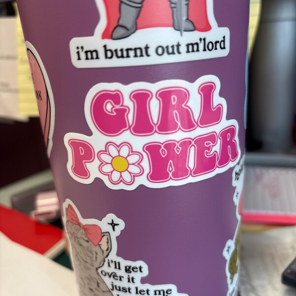 Pink Skull Sticker, Skull Sticker, Skull, Skeleton Sticker, Sticker ...