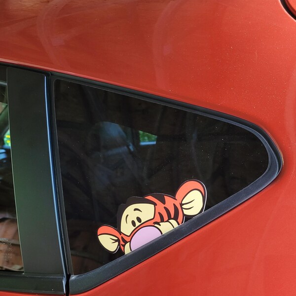 White Dragon Peeker Sticker / Cute White Dragon Peeking Peekabo Peekers ...