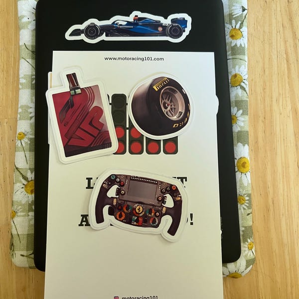 Ferrari F1 Car Sticker - Etsy