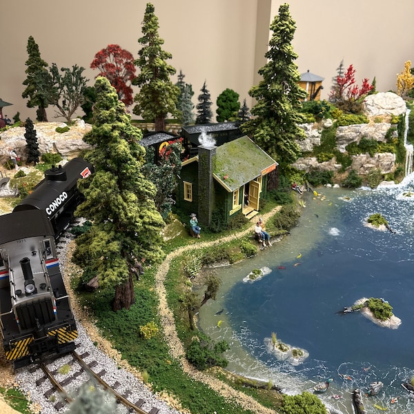 Dollhouse Miniature Handmade 17" Giant Sequoia Tree - 1/12 1/24 1:48 ...