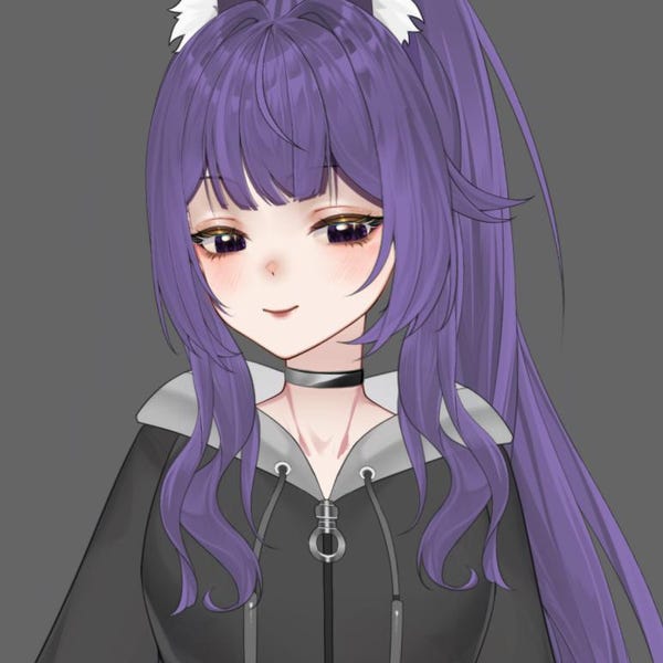 Customizable Live2d Vtuber Model V.1, Premade Vtuber, Fully Rigged, Vtube Studio, Commercial Use ...