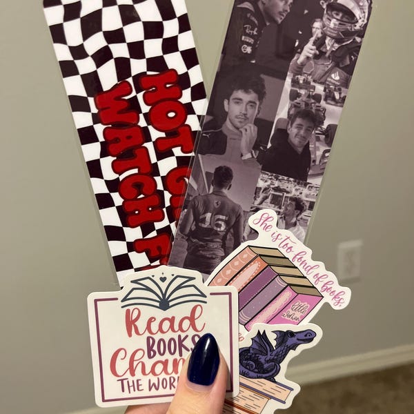 Formula 1 Bookmark | F1 Racing Fan Gift | Aesthetic Bookmark - Etsy