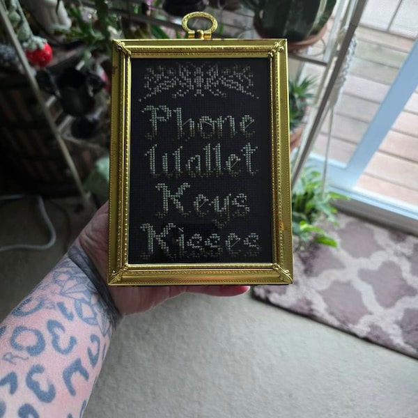 Goth Stitch-a-long Temperature Neatobats 2023 PDF Gothic Cross Stitch ...