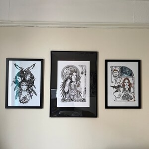 The Norns A3 Print Viking Poster Norse Mythology - Etsy