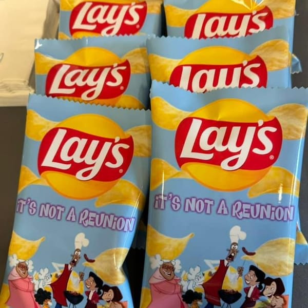 Custom Chip Bags | Any Theme | Bags Come Assembled With Chips Inside - Etsy