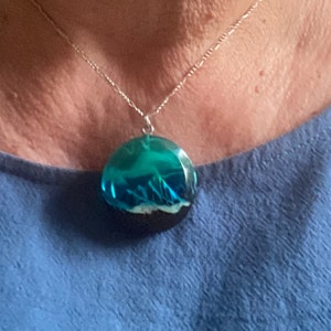 Wolf Pendant Wolf Accessory Resin Necklace Personalized - Etsy