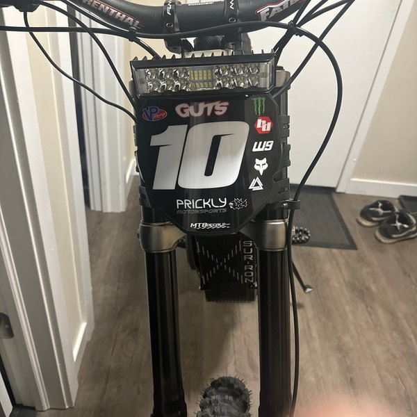 ODI Custom DH MTB Plate Decal / Sticker Kit - Etsy Australia