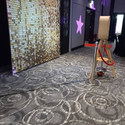 3D Slanted Wedding Open Arch Door Backdrop Stand Print Fabric Arch ...