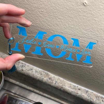 Personalized Mom Light Frame, Custom Acrylic Led Light for Mom, Mothers ...