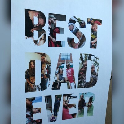 Downloadable Photo Map Collage, Custom Design, Outline Map, Photo ...