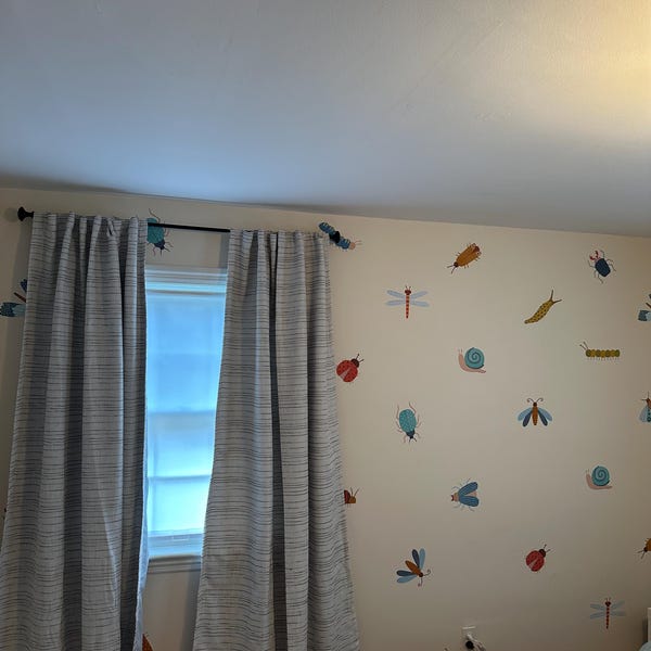 Bug Wall Decals - Insect Wall Art, Nursery Decor, Kids Room Decal ...