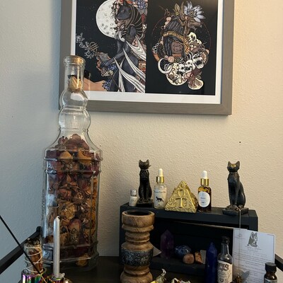 Hecate Hekate Art Print Greek Mythology - Etsy