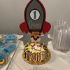 Rocket Cake Topper, Outer Space Cake Topper, Space Birthday, Spaceship ...