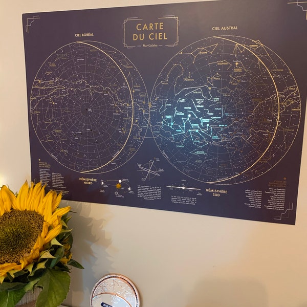 Sky Map - Etsy