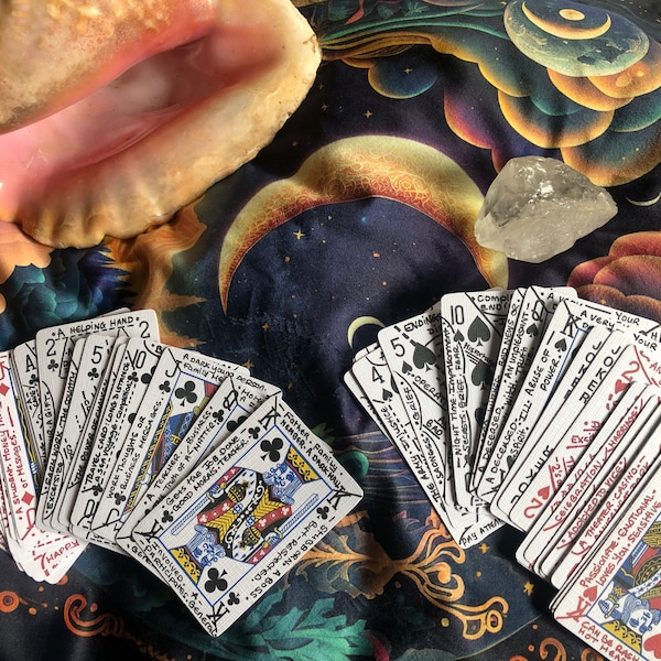 CARTOMANCY PDF Physical Locations & Health Meanings of the Cards - Etsy