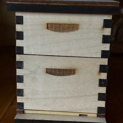 My Little Beekeeper Super Hive Model Kit, Wooden Beehive Model Building ...
