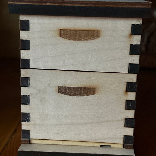 Mini DIY Bee Hive Model Kit, My Little Beekeeper Original Model Kit ...