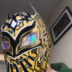Ultimo Dragon Wrestling Mask Luchador Costume Wrestler Lucha | Etsy