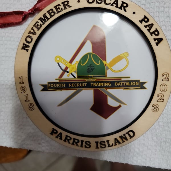 Marine Corps Ornament, 4th Battalion Usmc, USMC Ornament, Marine Corps ...